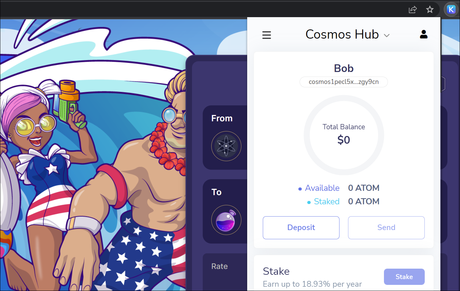 Getting started with Keplr
